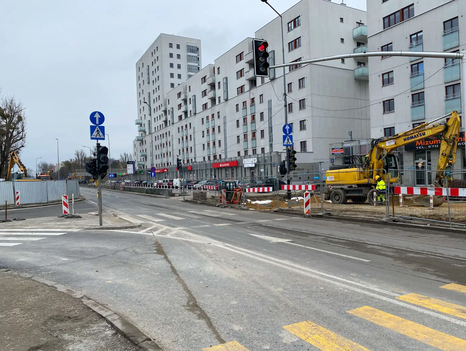 Utrudnienia na Nocznickiego. Ruch tylko w jednym kierunku